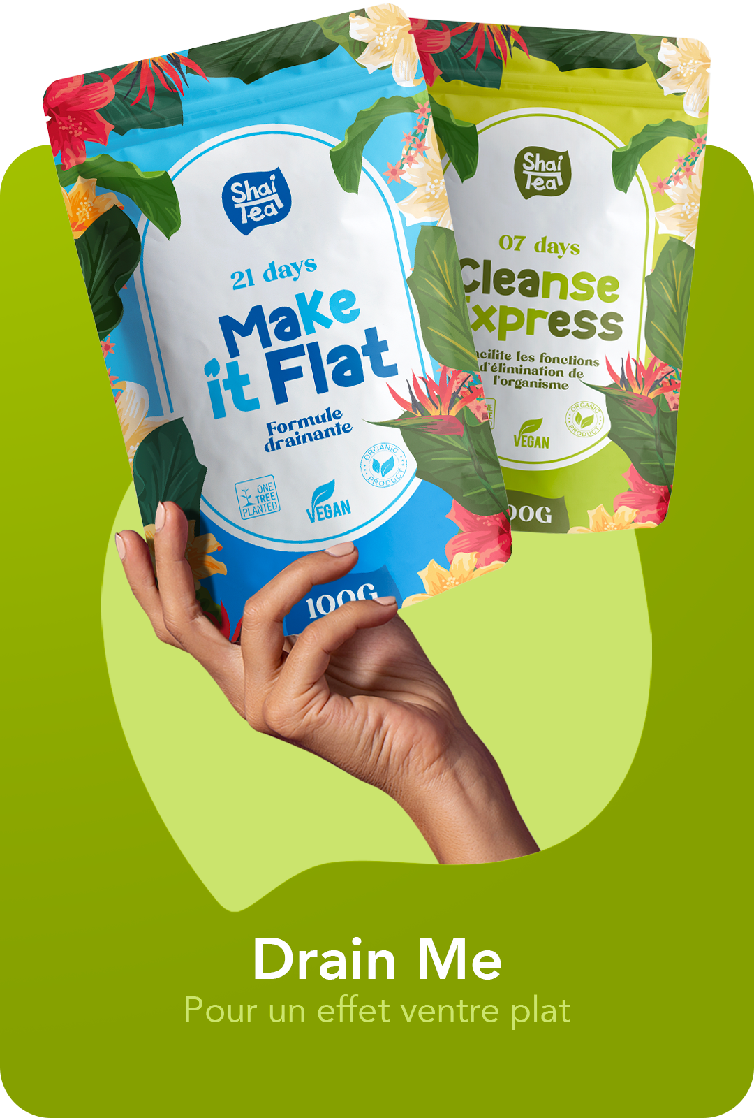 Pack 28 Jours Drain Me M | Shaitea